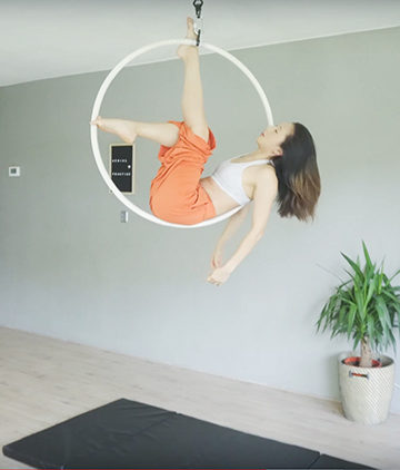 Aerial Hoop dance tutorials - Aerial Practice